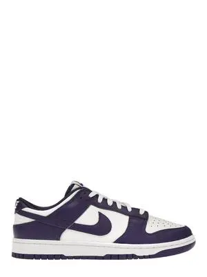 Nike Dunk Low Championship Sneakers - White/court Purple