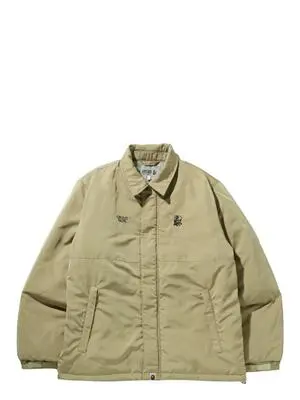 A BATHING APE Ursus Puffer Blouson - Beige