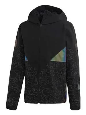 A BATHING APE X Adidas Snow Jacket - Black