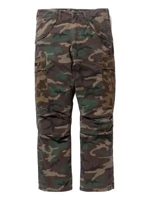 A BATHING APE X Wtaps Cargo Trousers - Green