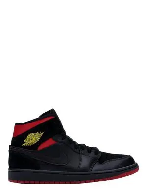 JORDAN Air Jordan 1 Mid Last Shot Black/tour Yellow/gym Red