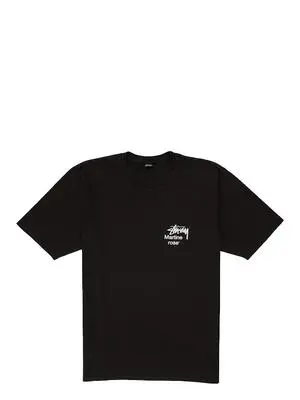 StÜssy X Martine Rose Collage Pigment Dyed Tee Shirt - Black