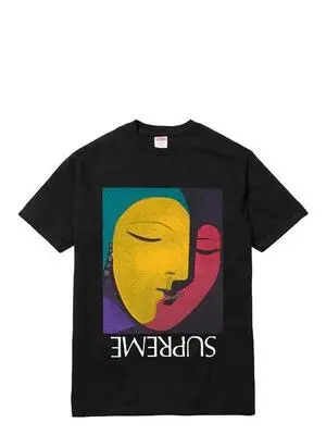 Supreme Abstract Tee Shirt - Black