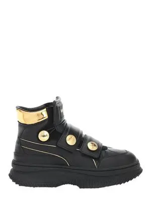PUMA X Balmain Deva Straps Sneakers - Black