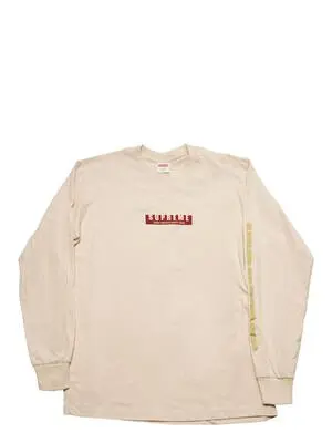 Supreme 1994 Long Sleeve Tee Shirt - Natural