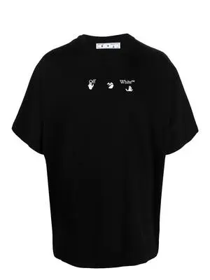 Off-White Marker Arrow Oversized T-shirt - Black/grey