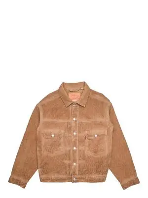 StÜssy X Levi's Dyed Jacquard Jacket - Brown
