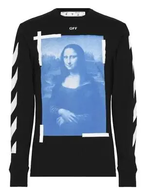 Off-White Mona Lisa Longsleeve T-shirt - Black