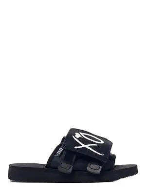 Suicoke Xo Moto The Weekndin Slides - Black/white