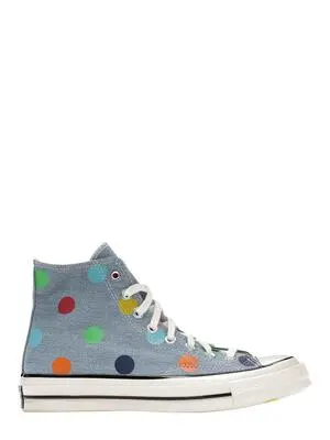 CONVERSE Chuck Taylor All Star 70 Hi Golf Wang Denim Polka Dots - Blue/egret/black