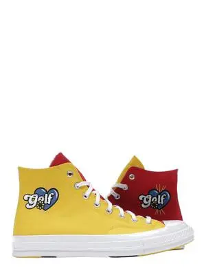 CONVERSE Converse Chuck Taylor All Star 70 Hi Golf Wang Tripanel Blue/yellow/red
