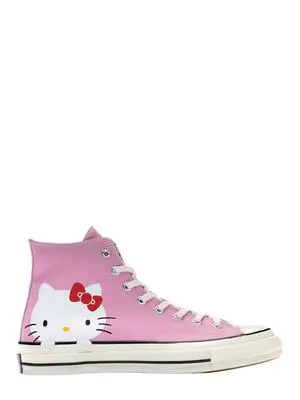 CONVERSE Chuck Taylor All Star 70 Hi Hello Kitty Sneakers - Prism Pink/egret/white