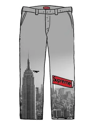 Supreme Aerial Tapestry Regular Jean - Multicolor