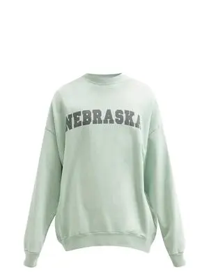 Raf Simons Archive Redux Aw02 Nebraska Print Sweatshirt - Green