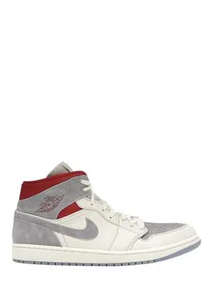 JORDAN Jordan 1 Mid Sneakersnstuff 20th Anniversary Sail/wolf Grey/gym Red