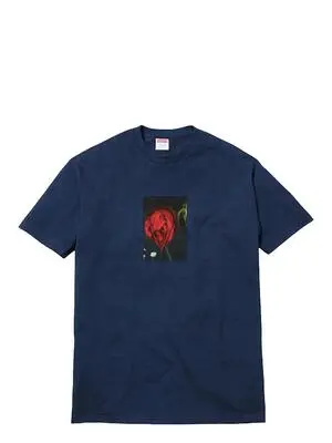 Supreme Akari Rose Tee Shirt Navy Blue