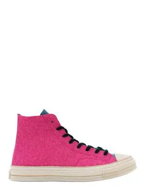 CONVERSE Chuck Taylor All Star 70 Hi Jw Anderson Felt - Fuchsia Purple/island Green/angora