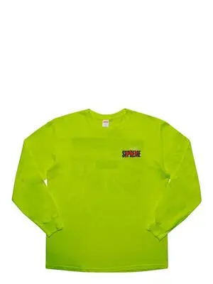 Supreme Akira Neotokyo Long Sleeve Tee Shirt - Lime