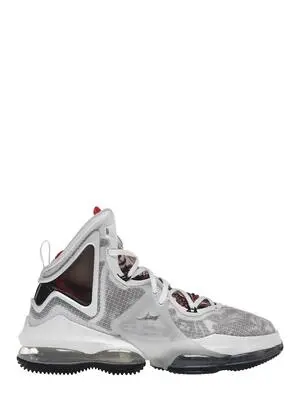 Nike Lebron 19 Sketch Sneakers - White/black/university Red