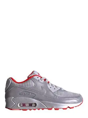 Nike Air Max 90 Air Attack Pack Sneakers - Metallic Silver/mttc Silver/sprt Red