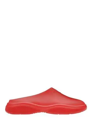 Prada Foam Rubber Mule - Red