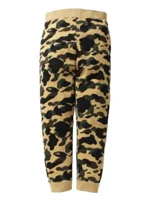 A BATHING APE 1st Camo Slim Sweat Pants - Yellow