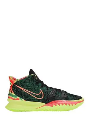 Nike Kyrie 7 Weatherman Alternate Sneakers Black/stadium Green/bright Crimson