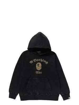 A BATHING APE Overdye Pullover Hoodie - Black