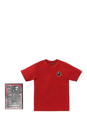 A BATHING APE 30th Anniversary Iii Tee Shirt - Red