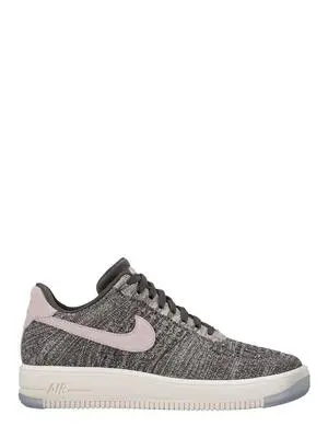Nike Air Force 1 Flyknit Low Sneakers Midnight Fog/silt Red/ivory