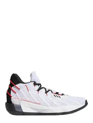 Adidas Adidas Dame 7 Rip City Sneakers Cloud White/core Black/scarlet