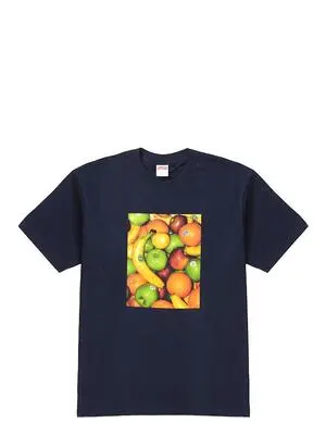 Supreme Fruit Tee Shirt - Navy Blue