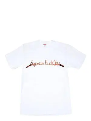 Supreme Fuck You Tee Shirt White