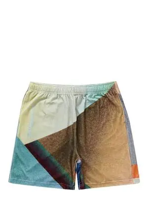 Supreme Geo Velour Short Multicolor