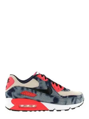 Nike Nike Air Max 90 Washed Denim Sneakers Midnight Navy Blue/black/white