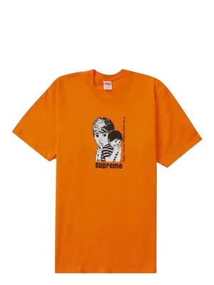 Supreme Freaking Out Tee Shirt - Orange