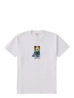 Supreme Ghost Rider Tee Shirt White