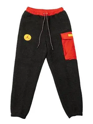 JORDAN Essentials Mountainside Fleece Pants - Black