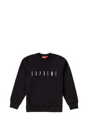 Supreme Crewneck Sweatshirt - Black