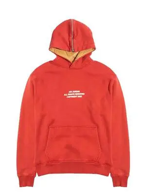 JORDAN Flight Heritage Fleece Hoodie - Red Clay