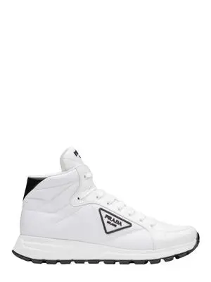Prada Prax 01 High-top Sneakers - White/black