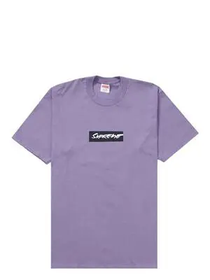 Supreme Futura Box Logo Tee Shirt - Dusty Purple