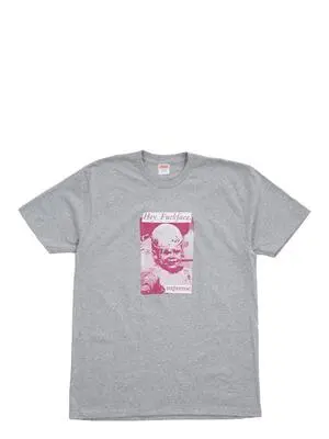 Supreme Fuck Face Tee Shirt - Heather Grey