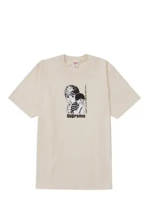 Supreme Freaking Out Tee Shirt - Natural