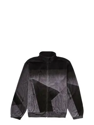 Supreme Geo Velour Track Jacket - Black