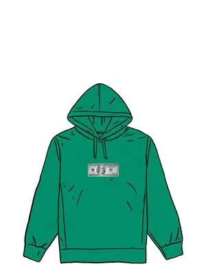 Supreme Franklin Hooded Sweatshirt Light Pine