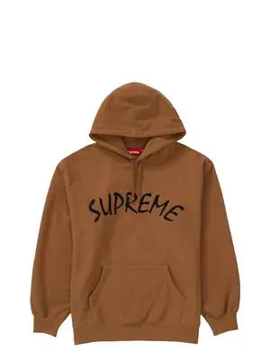 Supreme Ftp Arc Hooded Sweatshirt - Brown