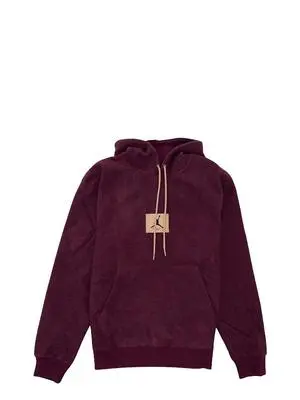 JORDAN Flight Heritage Pullover Hoodie - Bordeaux