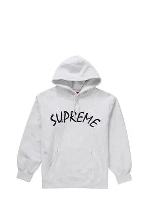 Supreme Ftp Arc Hooded Sweatshirt - Ash Grey