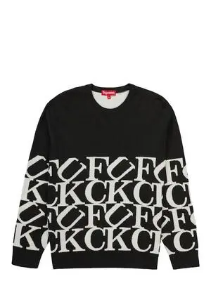Supreme Crewneck Sweater - Black